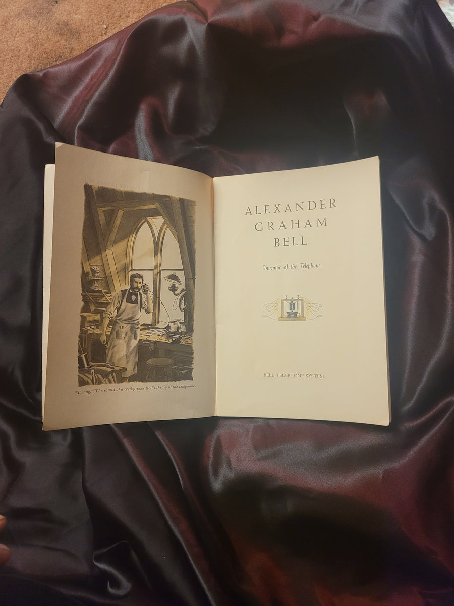 1957 ALEXANDER GRAHAM BELL BOOKLET – Tooth & Veil